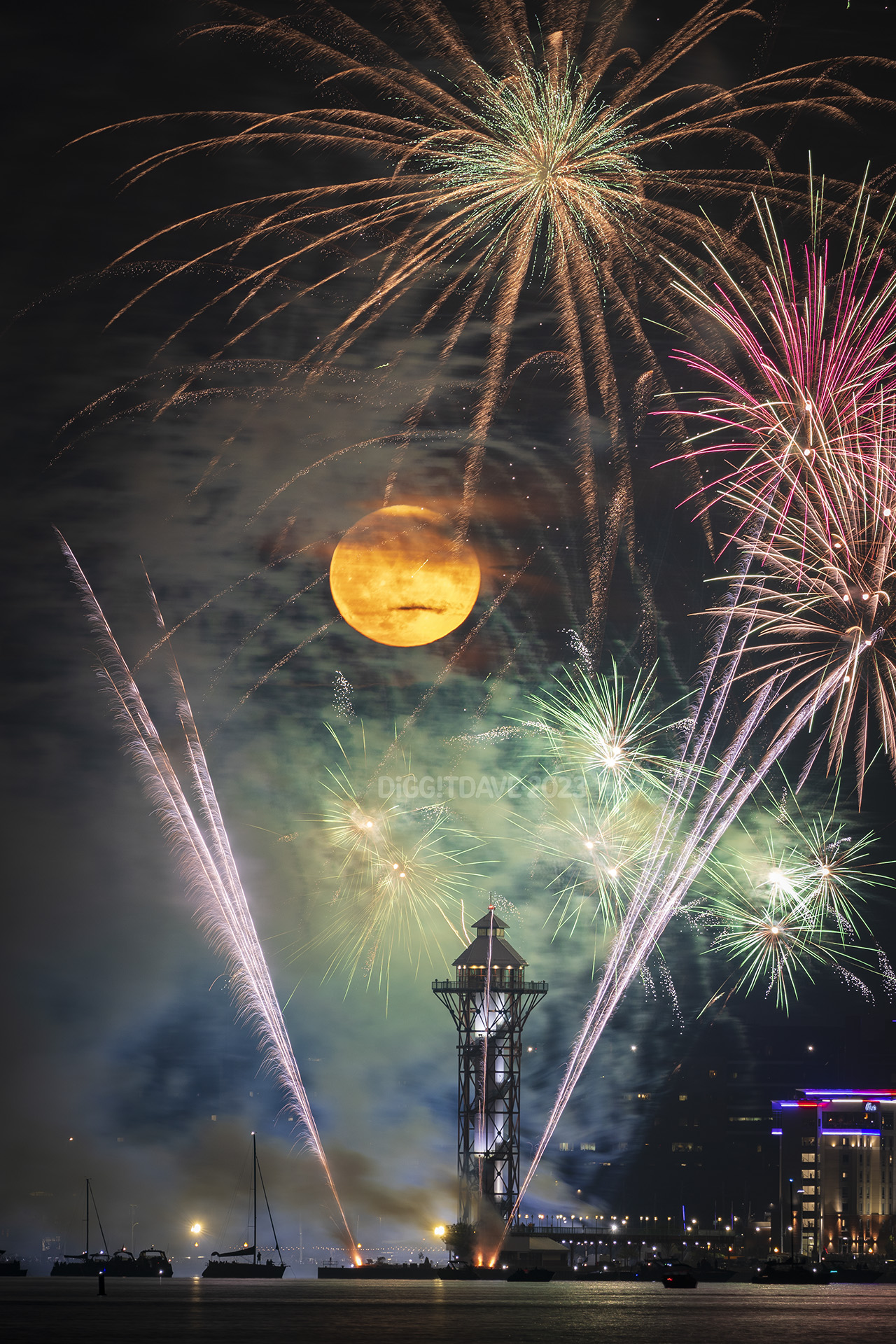 Lights Over Lake Erie 2023 | Digg It Dave Photography